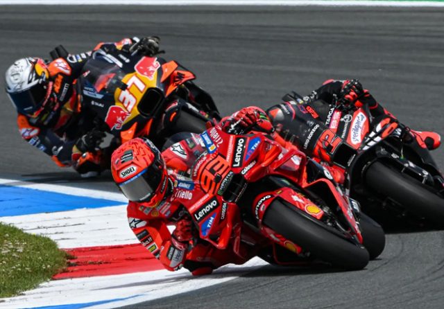 MotoGP en Assen – Carrera: Marc Márquez vence a Bezzecchi e iguala a Agostini en una emocionante ...